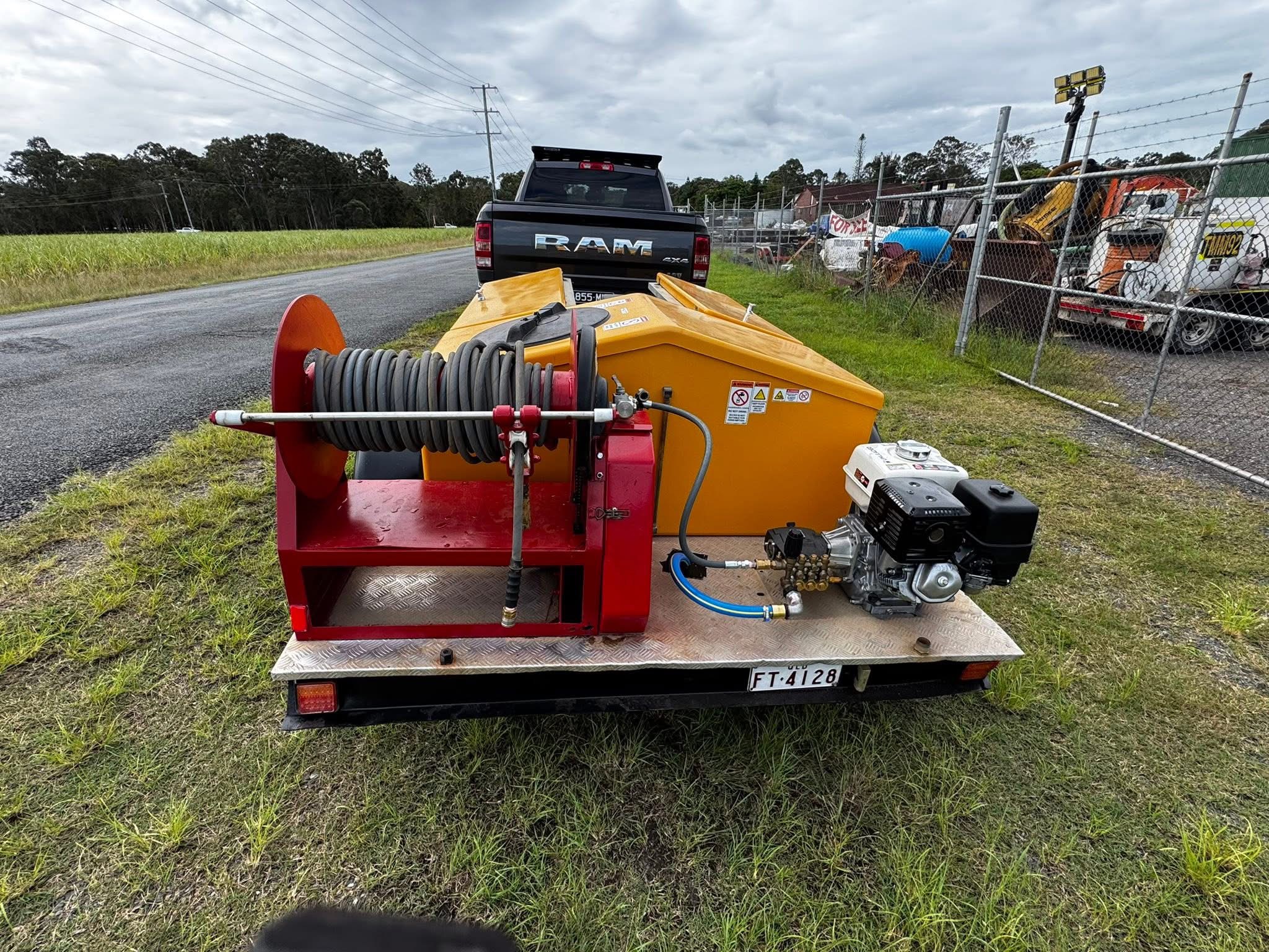Jetter Water Trailer Rental | High-Pressure Jet Trailers | R&R ...